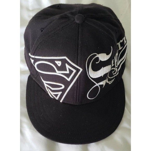 DC Comics | Accessories | Superman Hat Black Baseball Cap Mens Dc ...